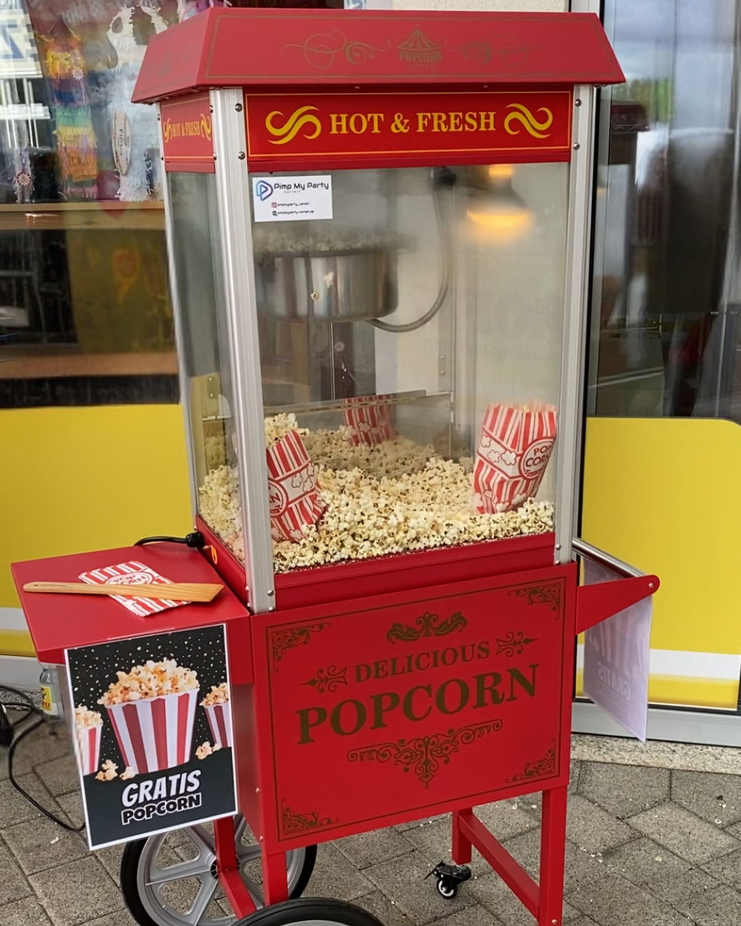 Popcorn Maschine - Pimp My Party